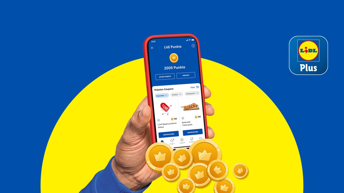 Lidl Schweiz wandelt Einkäufe in Punkte um / Neues Punktesystem in der ...