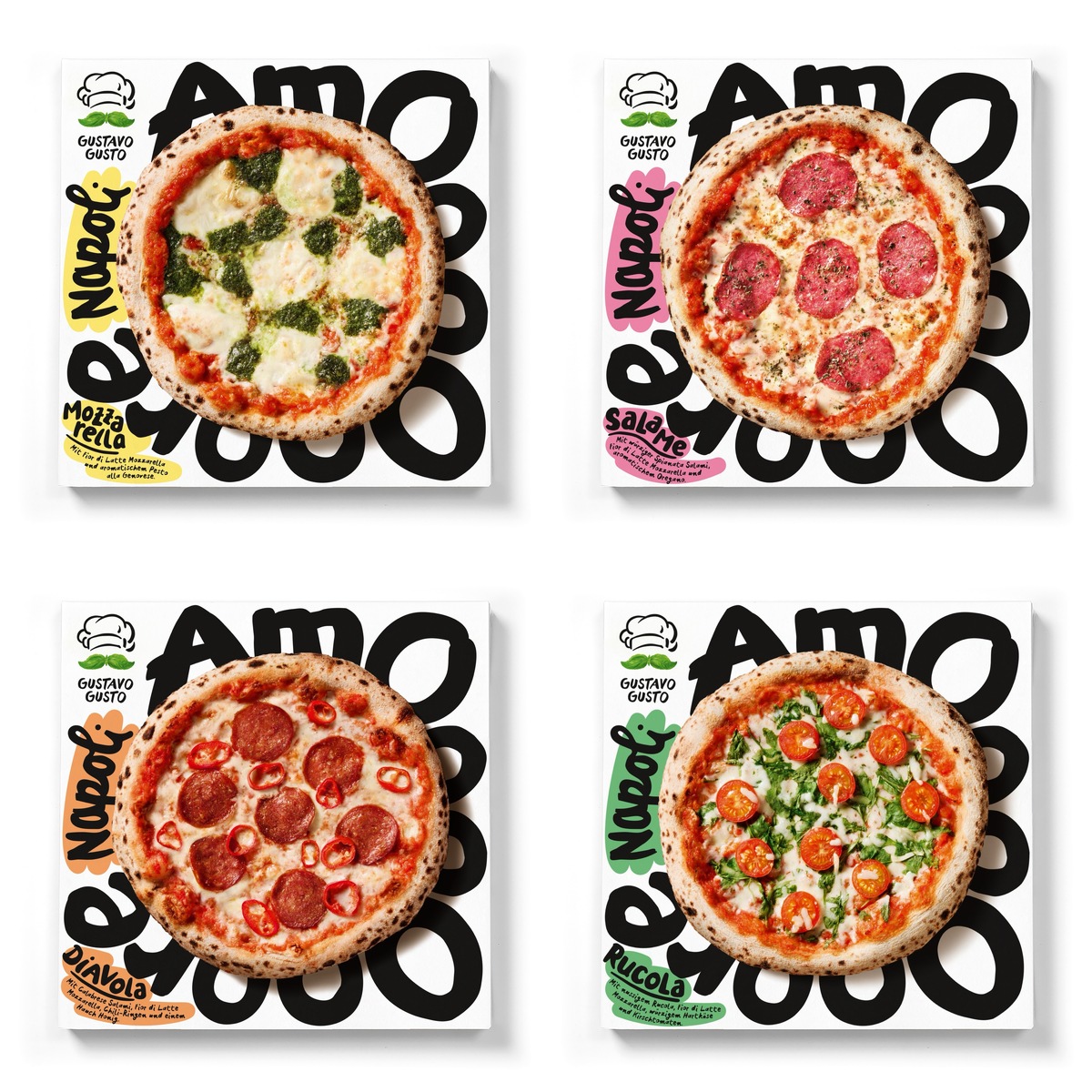 So schmeckt Amore: / Gustavo Gusto präsentiert neue Premium Pizza ...